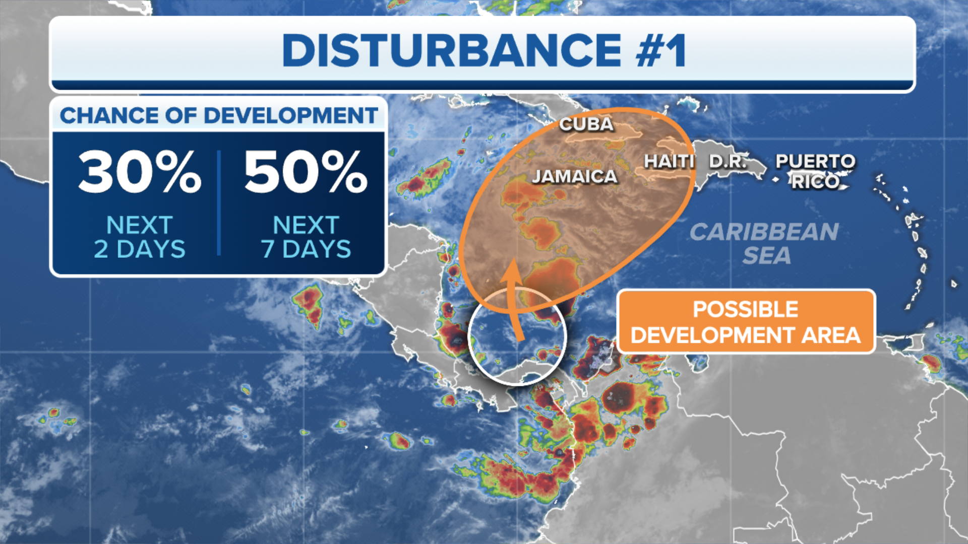 Watching for tropical development off Southeast coast, Caribbean Sea ...